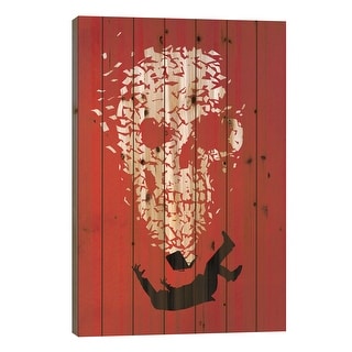 Paper Trail Print On Wood by Rob Dobi - Multi-Color - Bed Bath & Beyond ...