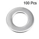 100Pcs 304 Stainless Steel Flat Washer for Screw Bolt - Bed Bath ...