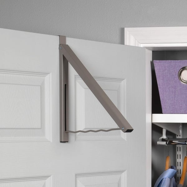 Over the Door Closet Valet - Single Hook Retractable Collapsible ...
