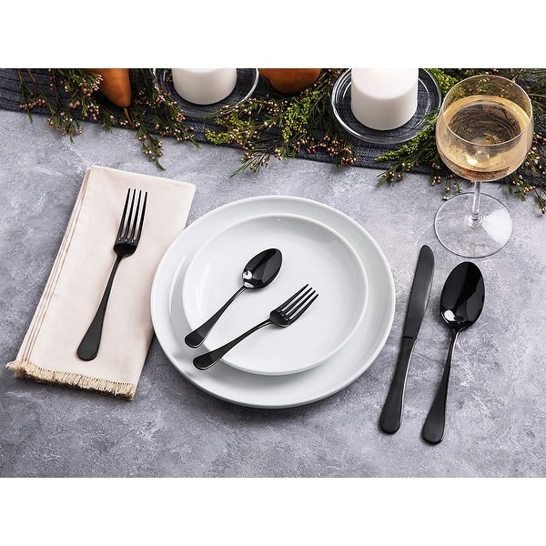 silverware and plates