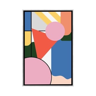 iCanvas "Simple Mondrian Bauhaus Shapes" by Ninola Design Framed - Bed ...