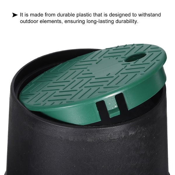 6 Inch Sprinkler Valve Box, Irrigation Valve Box Round Circular Valve ...
