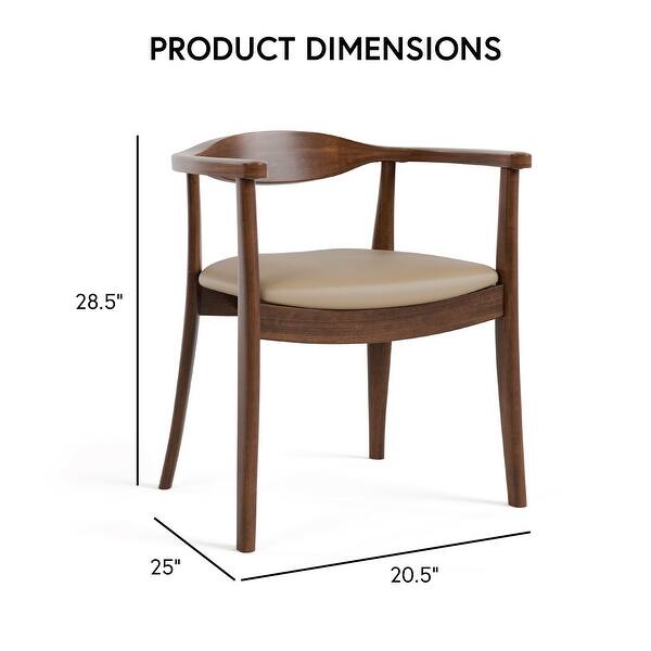 Furniture of America Abigail I Mid-Century Modern 7-Piece Rich Walnut ...