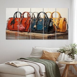 Designart "Minimalims Designer Bag Envy III" Fashion Wall Art Prints ...