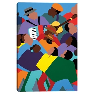 Zydeco by Synthia SAINT JAMES Canvas Art Print - Bed Bath & Beyond ...