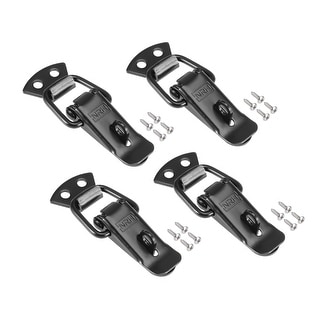 4Pcs Spring Loaded Toggle Latches 68mm Length with Padlock Hole ...
