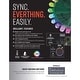 Celebrations Platinum Brilliant LED Micro/5mm RGBW 150 ct Icicle ...