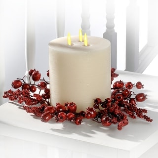 6" Mixed Berry Candle Ring Set of 3 , waterproof - Bed Bath & Beyond ...