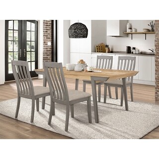 Nogales Rectangle Wood Frame Dining Table Set - Bed Bath & Beyond - 37403133