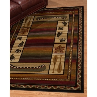 Copper Grove Bellflower Oars & Canoe Area Rug - Bed Bath & Beyond ...