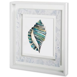 Aquarelle Shells I Framed Art Print - Bed Bath & Beyond - 39192118