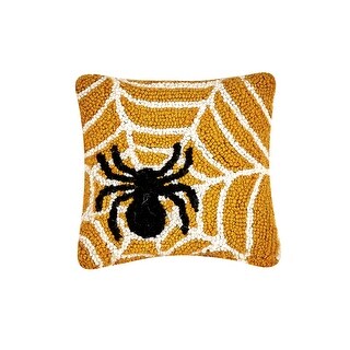 Spider and Web Hook Pillow - Bed Bath & Beyond - 34783162