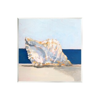 Stupell Conch Still Life Painting Wall Plaque Art Design by Ethan ...