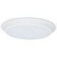 10 in. LED Disk Light 5-CCT Selectable 27K/3K/35K/4K/5K White Finish ...
