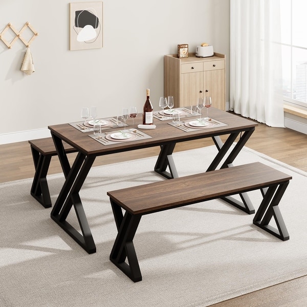 Kitchen Table with Benches - Bed Bath & Beyond - 40394644