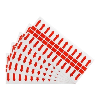 Arrow Stickers 42Pcs PVC Arrow Floor Decal 1.6x0.6 Inch Self Adhesive ...