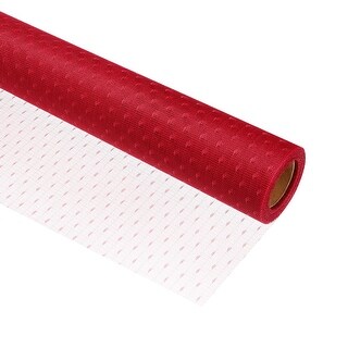 Flower Wrapping Mesh 30ft Floral Bouquet Packaging Net Yarn Dark Red ...