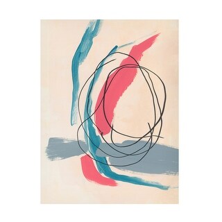 Bronwyn Baker 'Spiral No 1' Canvas Art - Bed Bath & Beyond - 39535326