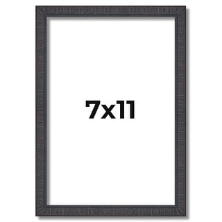 7x11 Frame Brown Picture Frame - Complete Modern Photo Frame Includes ...