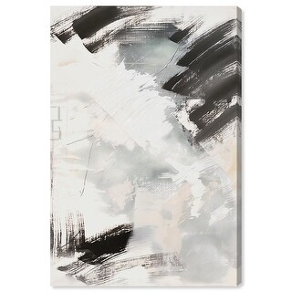 The Black Pulse I Canvas Minimalist Boho by Art Remedy - Bed Bath ...