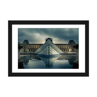 iCanvas "Pyramide Du Louvre" by Jerome Labouyrie - Bed Bath & Beyond ...