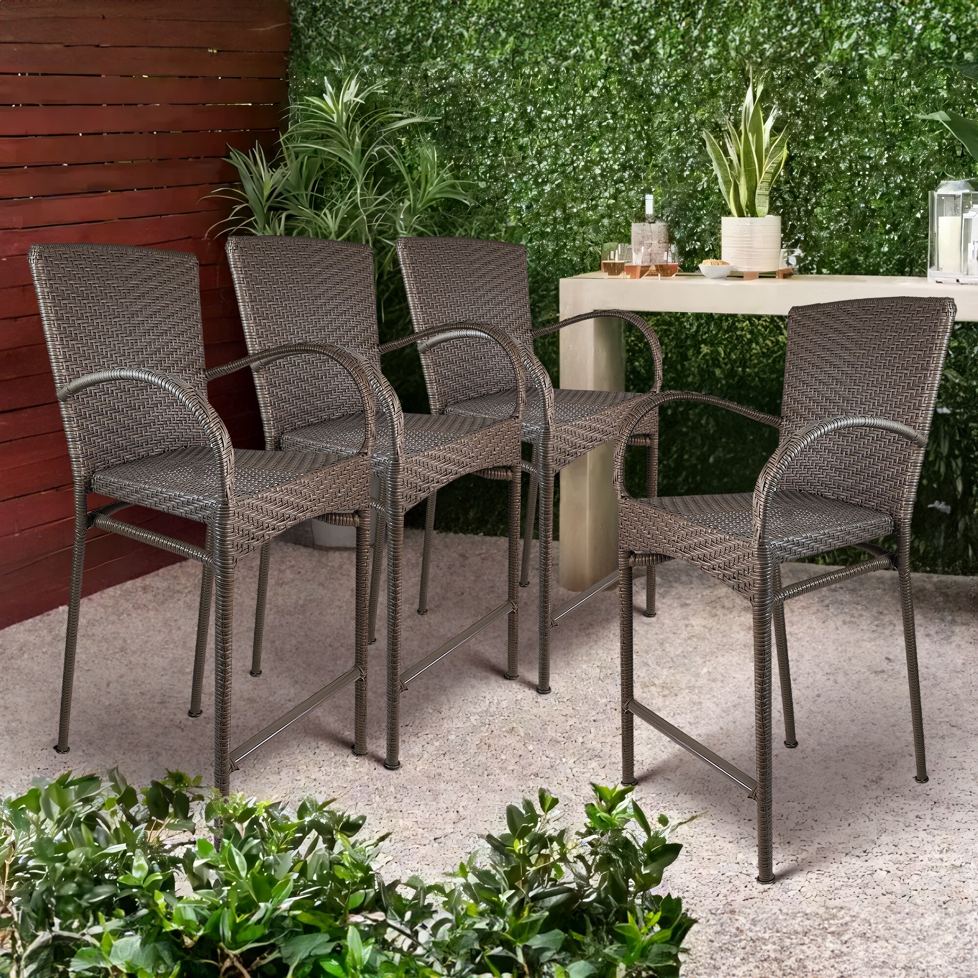 Stackable Outdoor Bar Stools - Bed Bath & Beyond