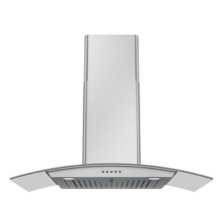30 inch Wall Mounted Stainless Steel Range Hood with One Motor - Bed ...