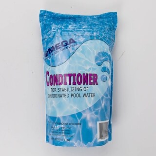 5 Lb - Omega Stabilizing Conditioner for Chlorine Swimming Pools - Bed ...