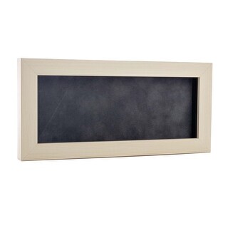 12x24 Shadow Box Frame White Washed Wood | 3/4" Usable Display Depth ...