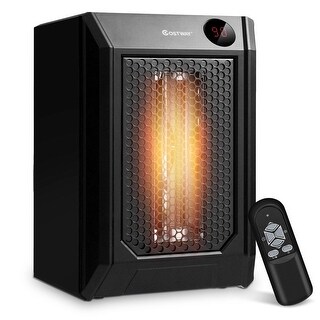 1500 W Remote Control Portable Electric Digital Quartz Space Heater - 8 ...