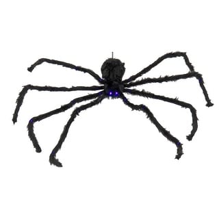 National Tree Company 50 in. Halloween Spider with Battery-Operated LED ...