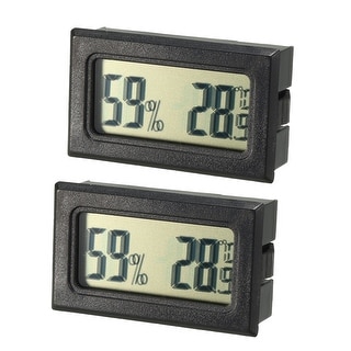 Mini Digital Temperature Humidity Meters Gauge Thermometer Hygrometer ...