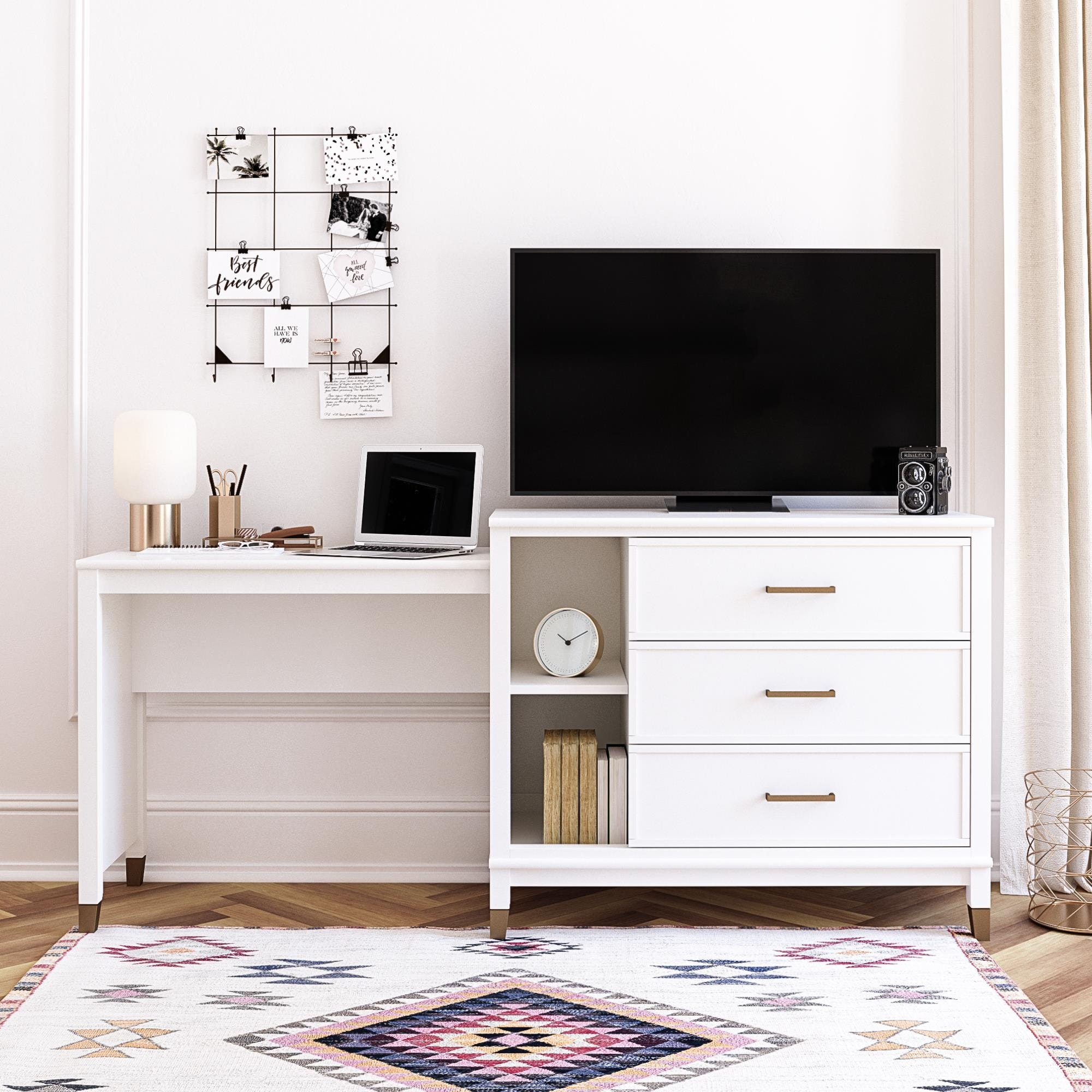 CosmoLiving by Cosmopolitan Westerleigh 3 in 1 Media Dresser On Sale Bed Bath Beyond 36408505