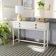 SAFAVIEH Aliyah 4-Drawer Console Table - 42" W x 13" L x 29.5" H - Bed ...