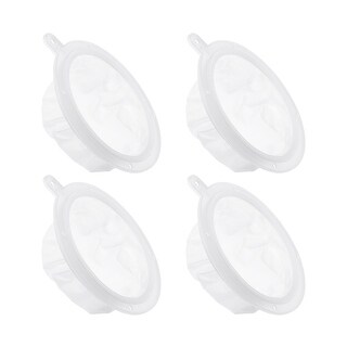 4Pcs 5.4" O.D. 100 Mesh Food Filter Strainer Fine Mesh Filters ...