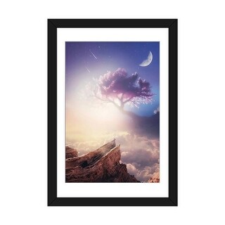 iCanvas "Japanese Felling With Cherry Tree" by GEN Z PFA - Bed Bath ...