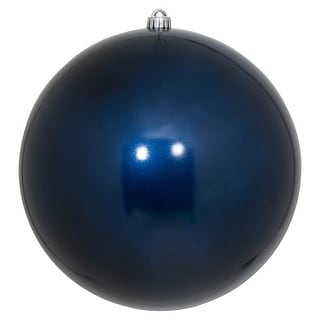 Vickerman 12" Midnight Blue Candy Ball Ornament - Bed Bath & Beyond ...