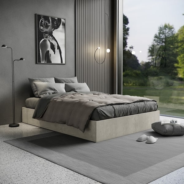 platform bed fitted comforter