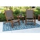 Eilaf 3 pc. Eucalyptus Wicker Lounger Set with Round End Table - Bed ...