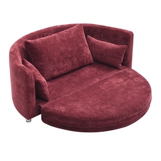 Foldable Sleeper Sofa Bed Floor Sofa Chair Bed Circular Recliner ...