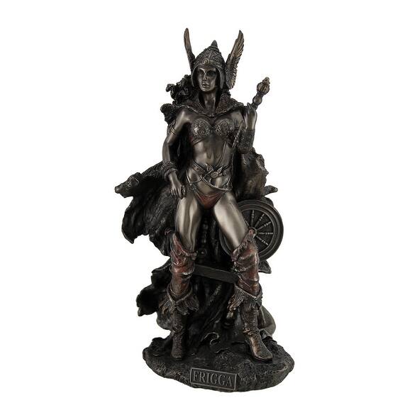 Frigga Norse Goddess Of Love Marriage And Destiny Resin Statue - 10 X 5 ...