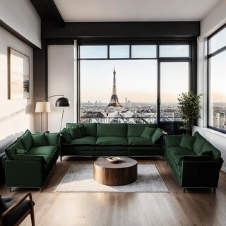 Artsy 3 Piece Sofa Set Oversized Sofa Comfy Sofa Couch, 2 Pieces of 2 ...