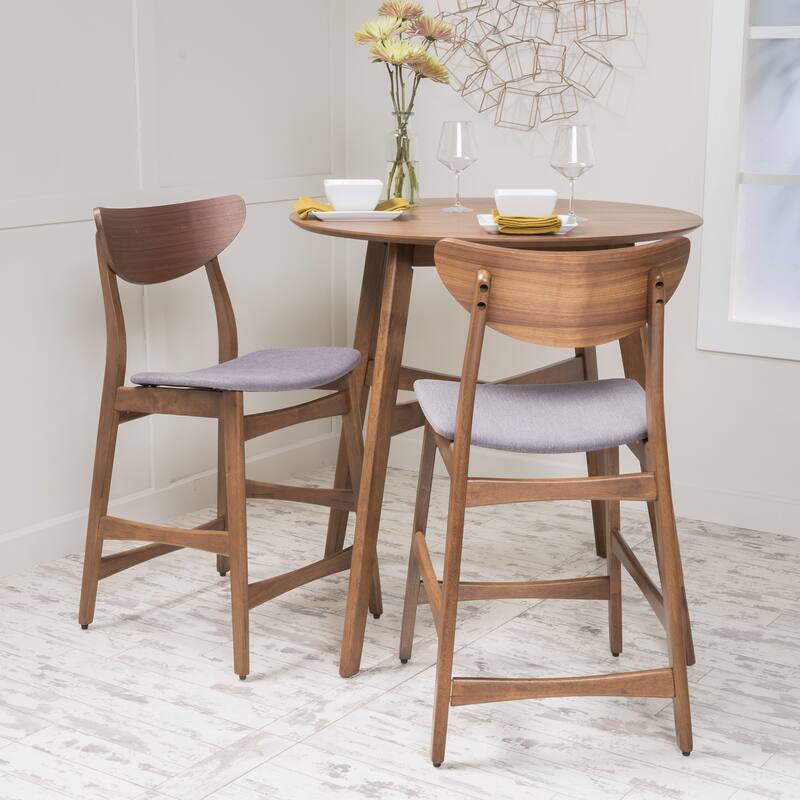 Carson Carrington Lund Wood 24-inch Counter Stool (Set of 2) by ...