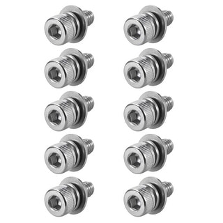 Stainless Steel Hex Socket Head Cap Screws Bolts Combine with Spring ...