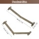 Folding Lid Support Hinges, Lift Up Stay Hinge, 180 Degree Rotatable ...