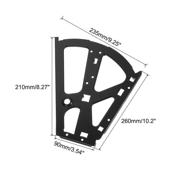 2Pcs Shoes Drawer Cabinet Hinge 2 Layers Cold Rolled Steel Furniture ...