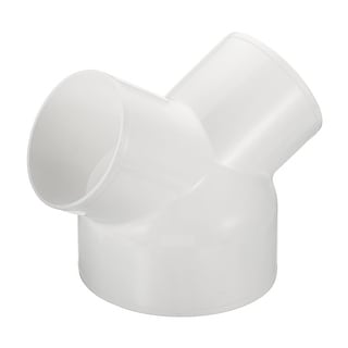 6" to 4" 3 Way Duct Splitter Reducer Y Fitting Air Vent Duct Connector ...