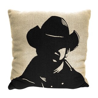 Yellowstone - Rip, Double Sided Jacquard Pillow - Off-White - Bed Bath ...