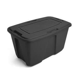 Home Products 6530Rec.06 30 Gallon Storage Tote With Grey Base And Lid ...