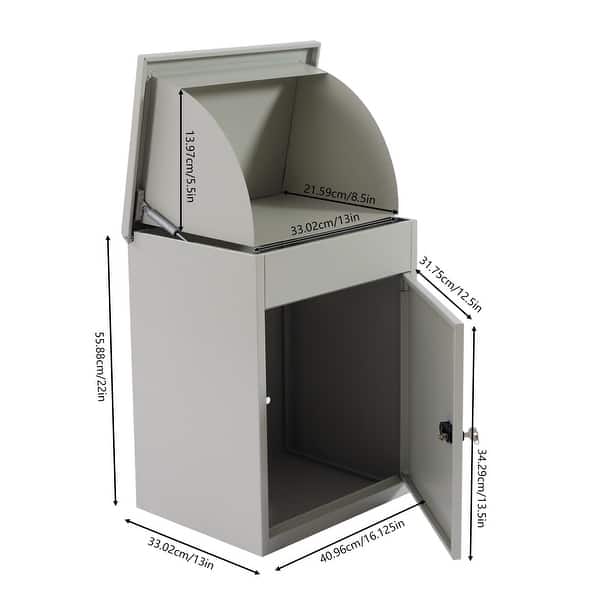 Outdoor BoxGuard Lockable Package Delivery and Storage Box - Bed Bath ...